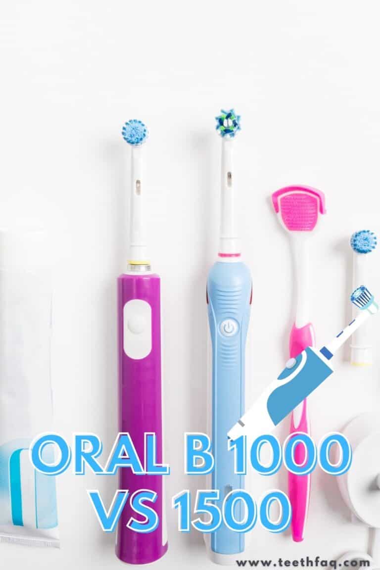 Oral B 1000 Vs 1500